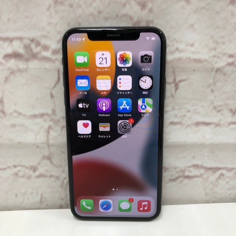 Apple iPhone X 64GB Space Gray MQAX2J/A A1902 AU 利用制限〇 230828SK010393 ...