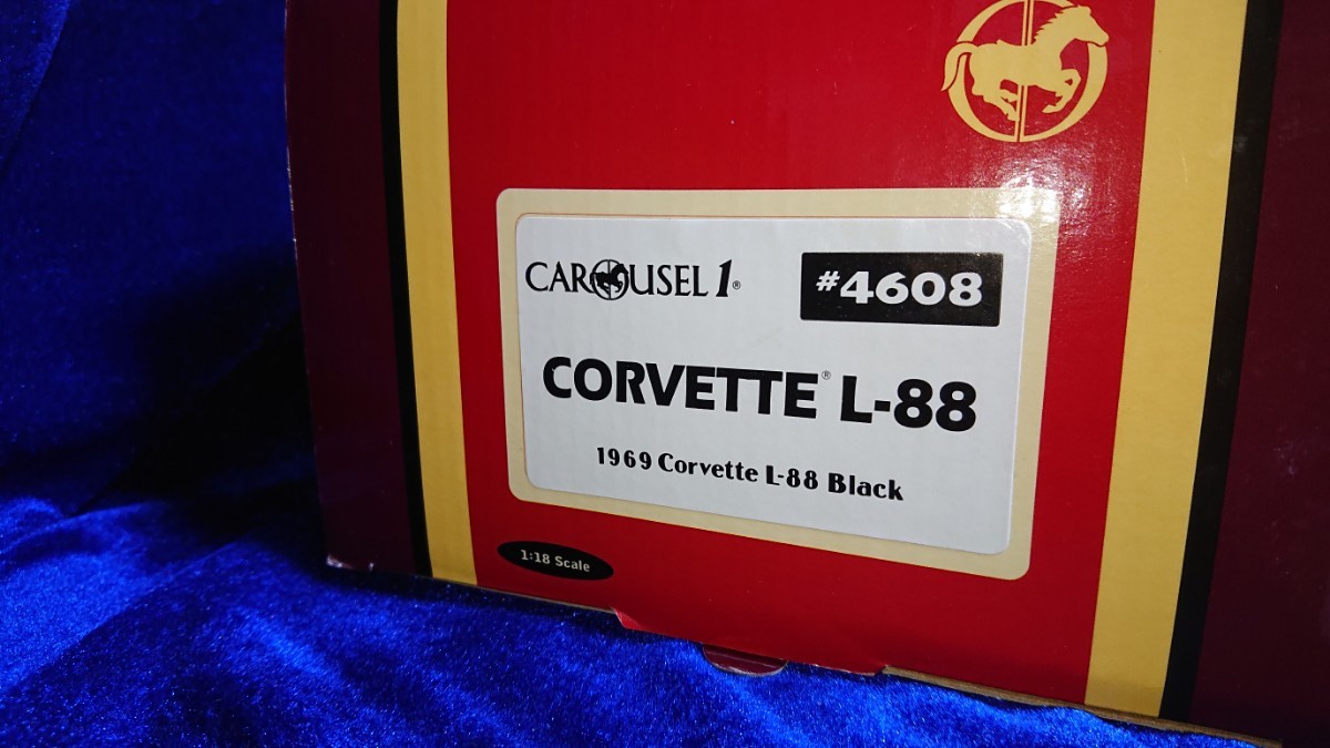 1/18 Carousel 1 カルーセル #4608 CHEVROLET CORVETTE L-88 C3 1969 Stingray C2 ...
