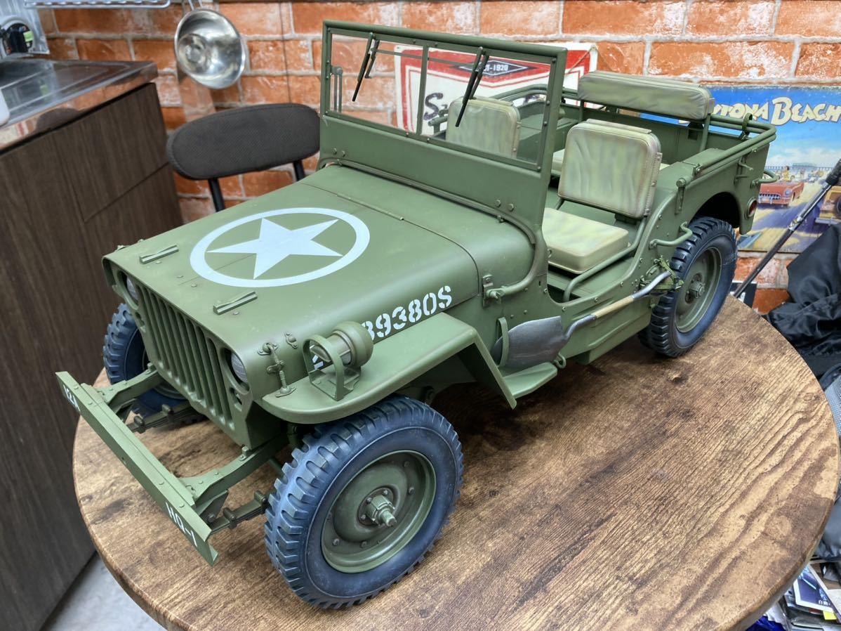 1/6 U.Sウイリス ジープ 完成品 1/4トン4×4 TRUCK DRAGON DX08 Virginia SHOW SPECIAL(完成 ...