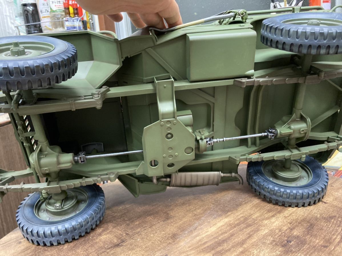 1/6 U.Sウイリス ジープ 完成品 1/4トン4×4 TRUCK DRAGON DX08 Virginia SHOW SPECIAL(完成 ...