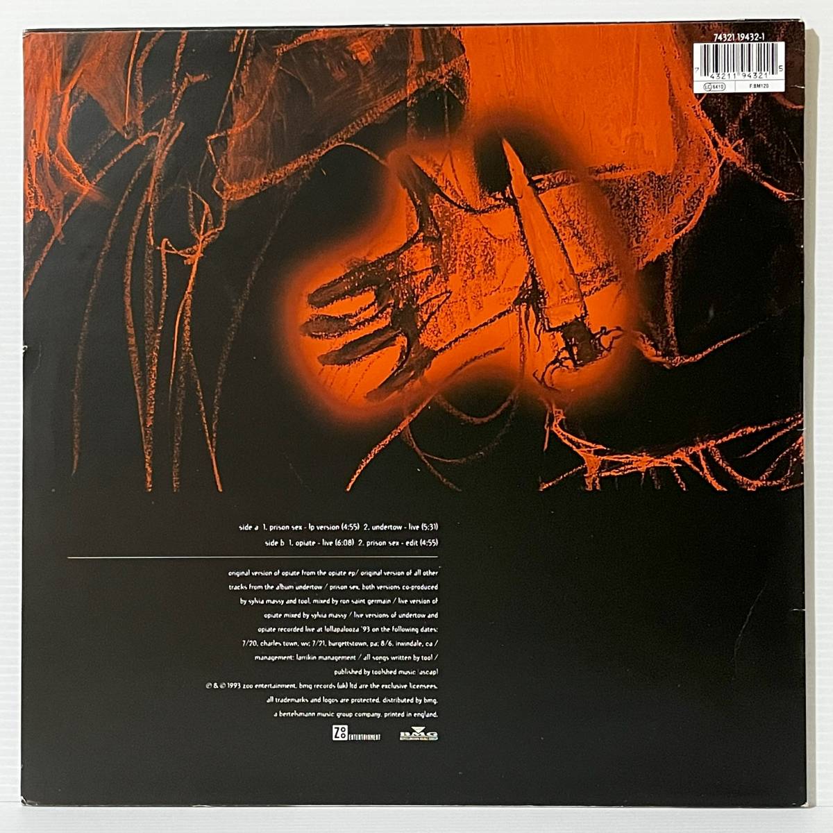Tool / Prison Sex 12 inch Used(その他)｜売買されたオークション情報、yahooの商品情報をアーカイブ公開 ...