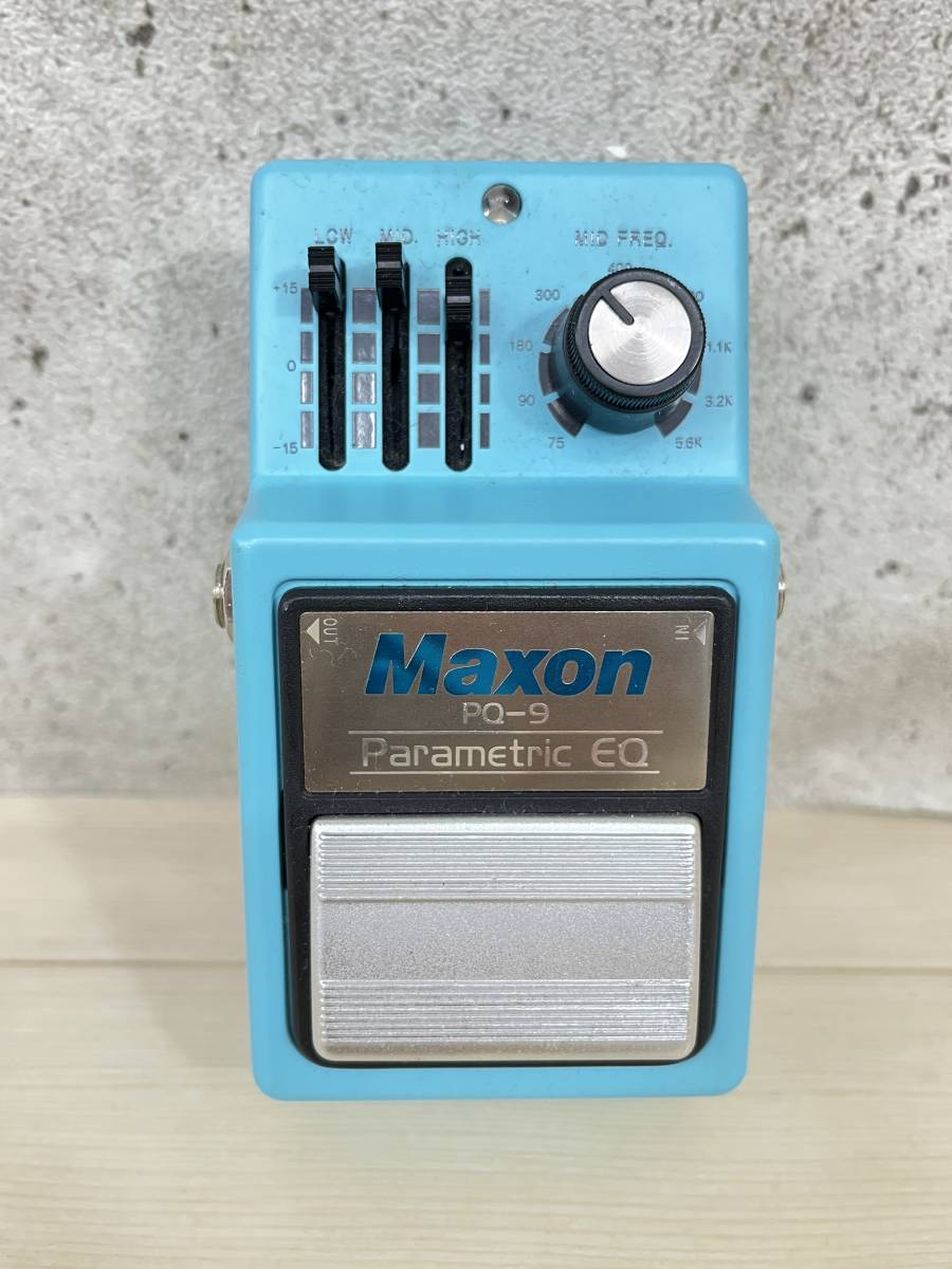 Maxon マクソン PQ-9 parametric パラメトリック EQ イコライザー 日本製(イコライザー)｜売買されたオークション情報 ...
