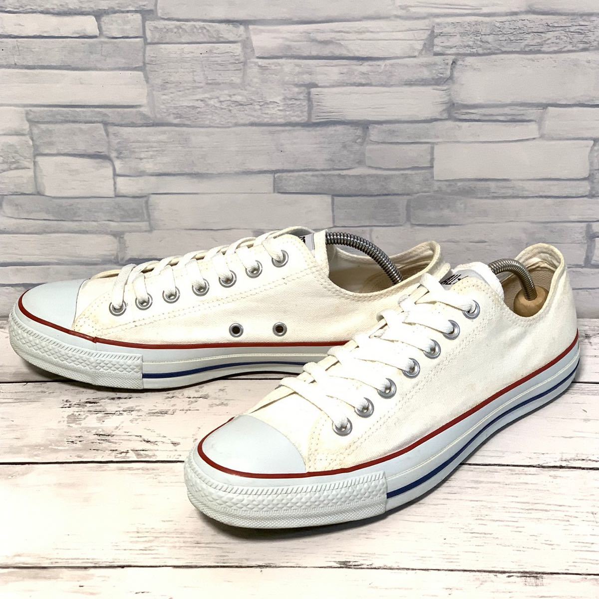 R4651bh converse コンバース 27cm スニーカー ホワイト メンズ 靴 ALL STAR オールスター OX M7652 オプティカルホワイト ローカット(27.0cm ...