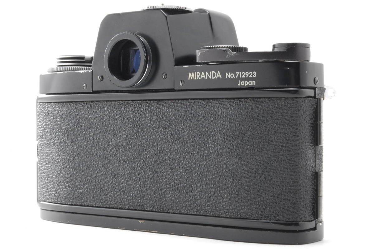 なブラック MIRANDA F ミランダ Tファインダー換装 フィルム一眼レフ #5346(マニュアルフォーカス)｜売買されたオークション情報 ...