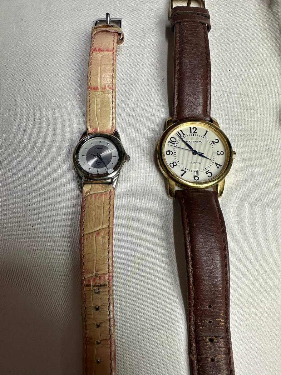 腕時計 アクセサリー セット QUARTZ PierreLannier FREEWAY J-AXIS ROMIA OPEL LOKSEE ...