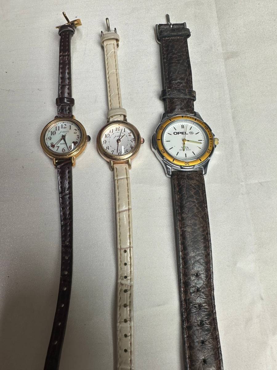 腕時計 アクセサリー セット QUARTZ PierreLannier FREEWAY J-AXIS ROMIA OPEL LOKSEE ...