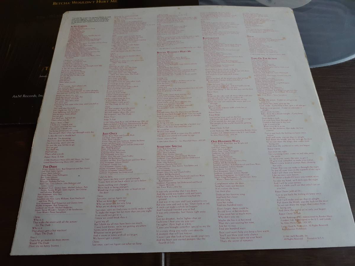 L5049 LP / クインシー ジョーンズ Quincy Jones / The Dude / SP-3721(フュージョン)｜売買された ...