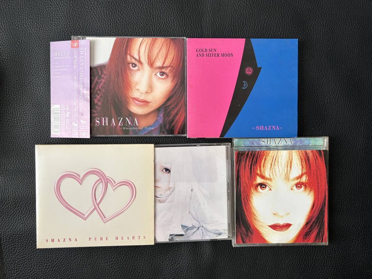 SHAZNA シャズナ /4枚セット PURE HEATS Promise Eve GOLD SUN AND SILVER MOON ...