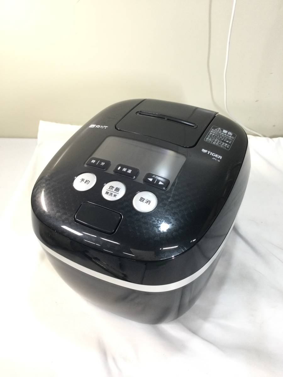 316 タイガー TIGER 圧力IH炊飯ジャー 5.5合 JPC-G100 2022年 モスブラック 炊飯器 ジャンク(圧力IH)｜売買されたオークション情報、yahooの商品情報を ...