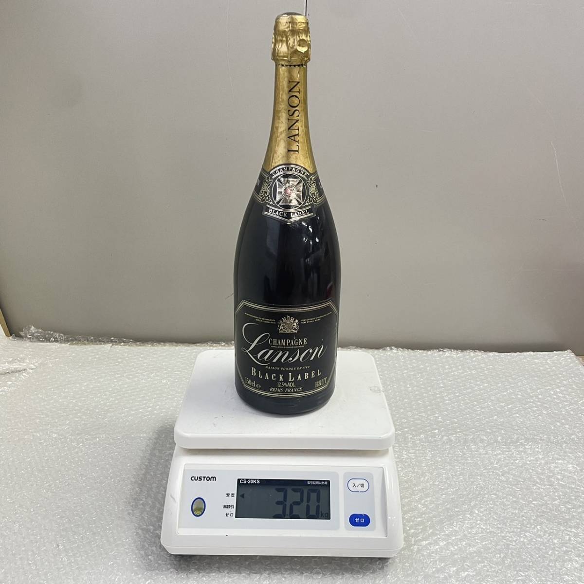 B8034 122 -104/IK6000 酒 CHAMPAGNE Lanson MAISON FONDEE EN 1760 BLACK ...