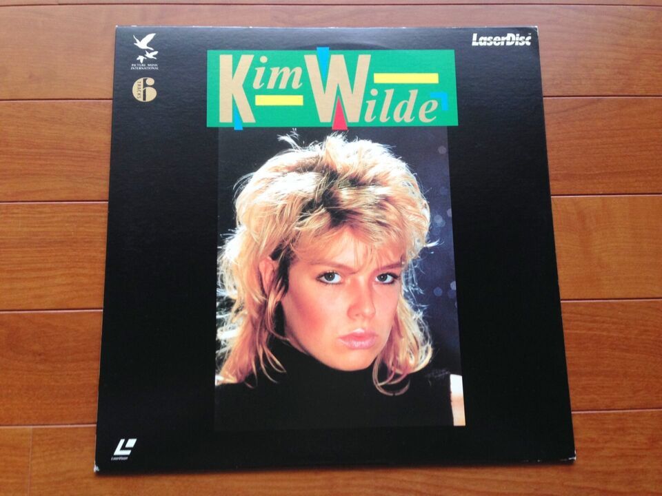 LDキムワイルドKim Wilde laserdisc laser disc 80's pop MTV rare vintage vtg no ...