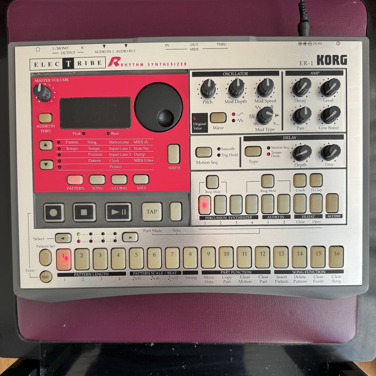 KORG コルグ ELECTRIBE R ER-1 Rhythm Synthesizer ＜ ＞(リズムマシン)｜売買されたオークション情報 ...