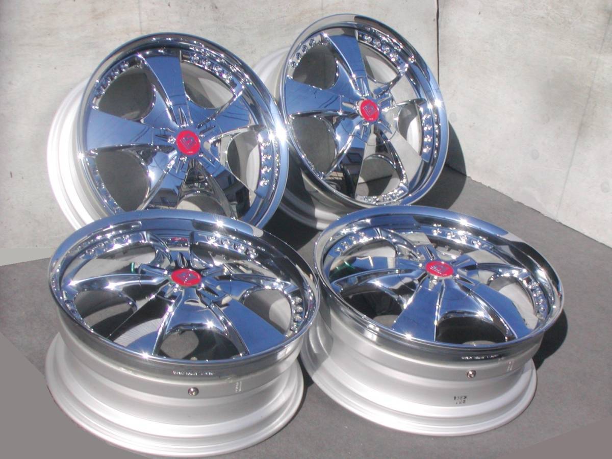 送料安い 20インチ 定価56万 WORK LS105 SUVメッキ 8.5J ランクル 100 200 ランドクルーザー レクサス LX ...