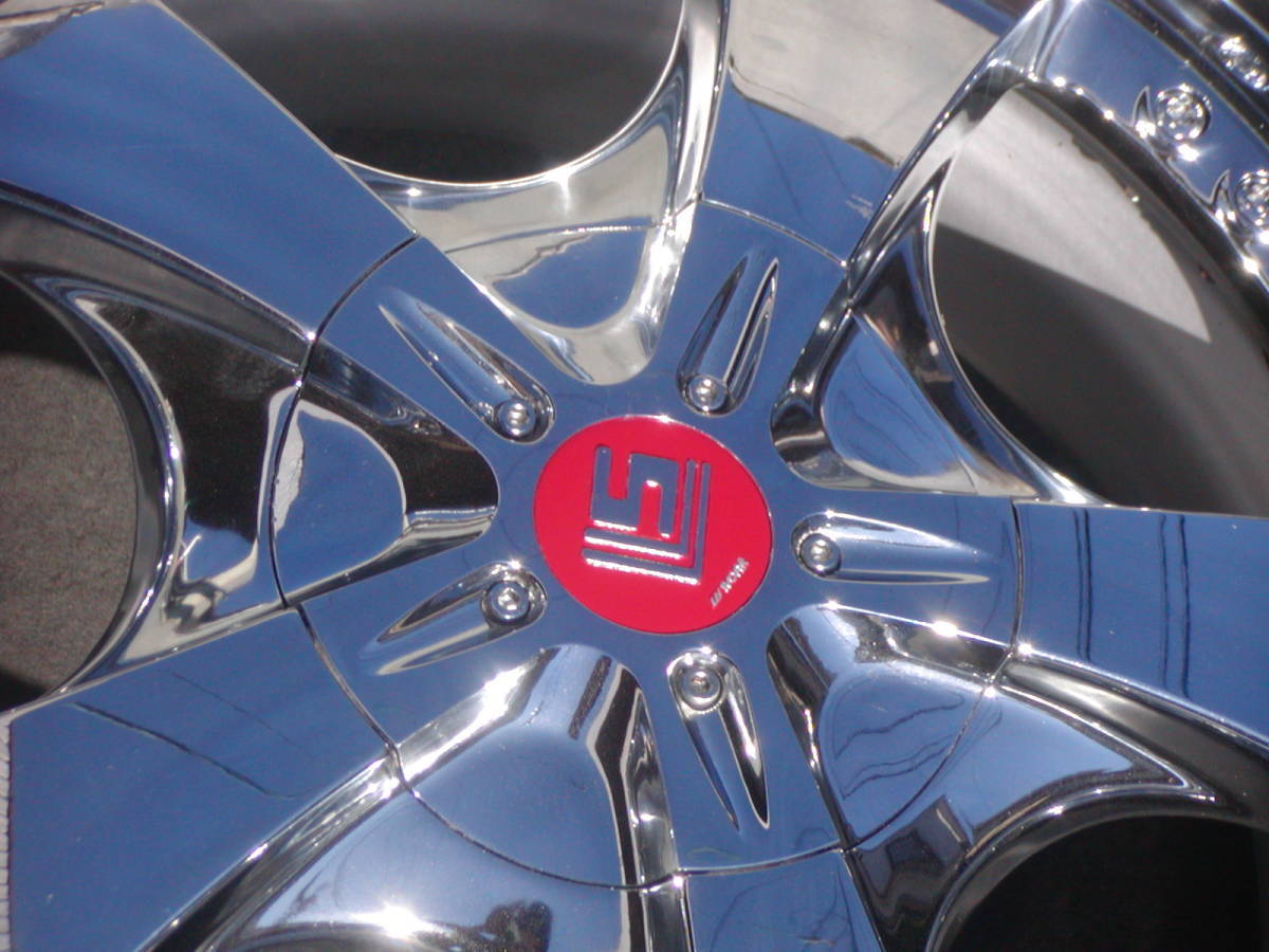 送料安い 20インチ 定価56万 WORK LS105 SUVメッキ 8.5J ランクル 100 200 ランドクルーザー レクサス LX ...