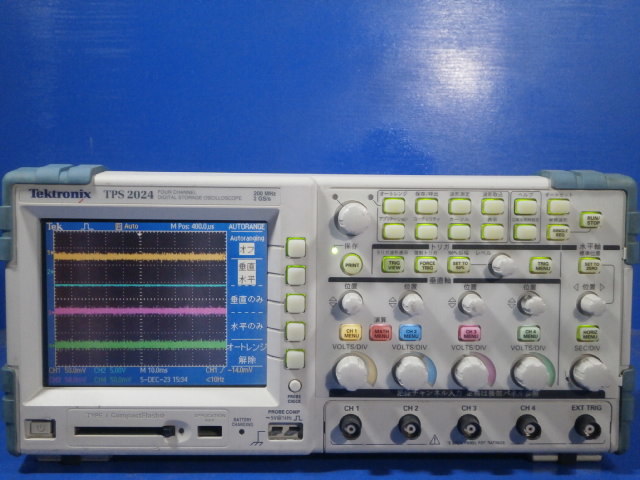 Tektronix TPS2024 OSCILLOSCOPE 200MHz 2GS/s(アマチュア無線)｜売買されたオークション情報 ...