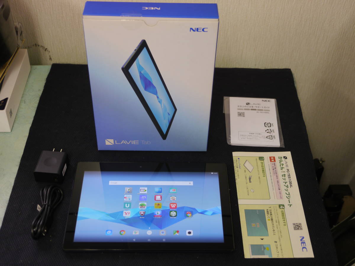 NEC LaVie Tab E PC-TE510BAL Navy Blue ネイビーブルー Wi-Fi 10.1inch Tablet ...