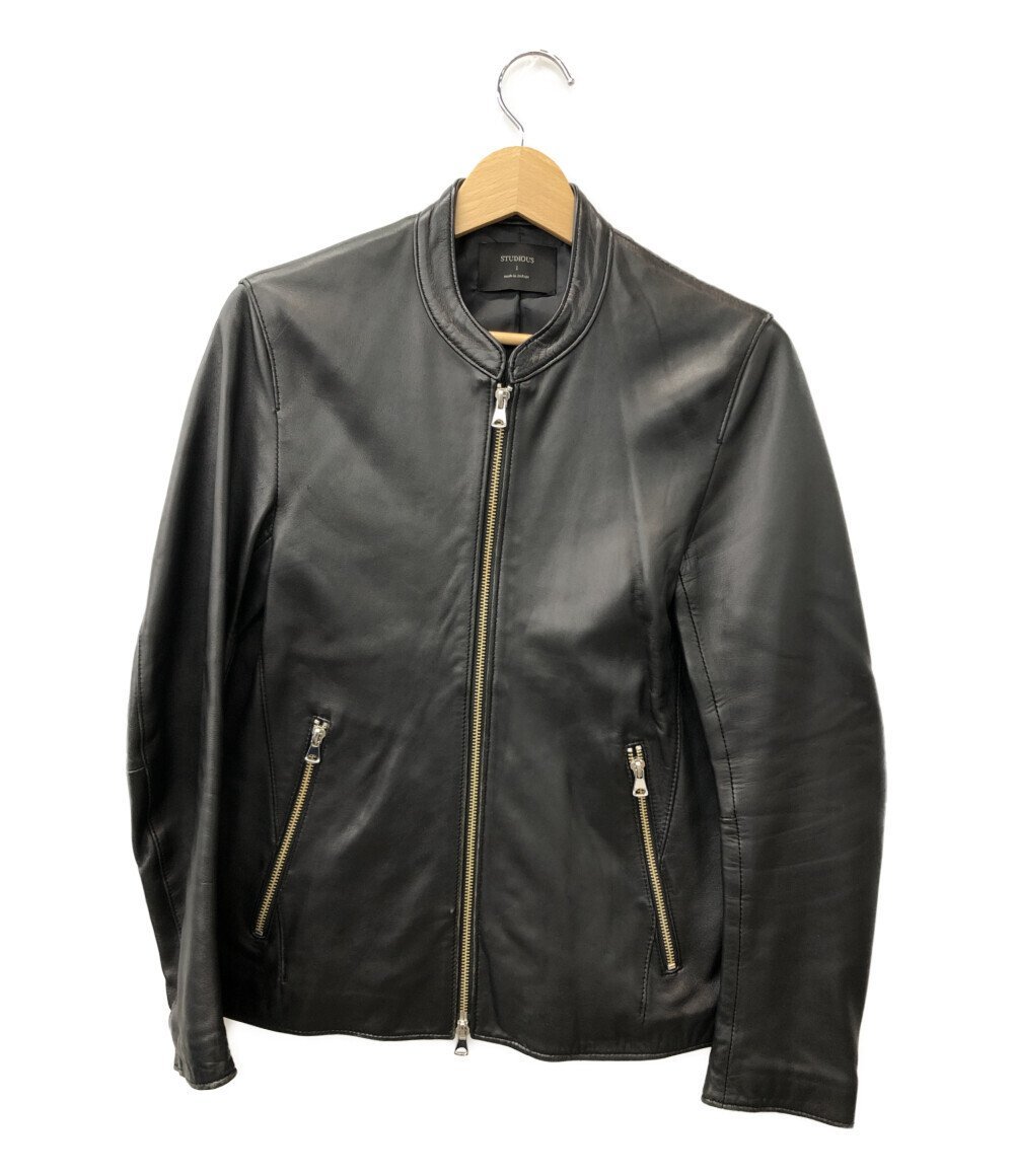 ステュディオス シングルライダースジャケット 107352001 メンズ 1 S STUDIOUS(ジャケット、上着)｜売買されたオークション情報、yahooの商品情報をアーカイブ公開 ...