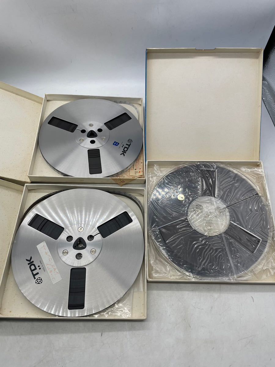 TDK REEL AMR-7 L-150 PE36 LHR 18cm 360m Cat. No. 218-R60LHRC リールテープ リール ...