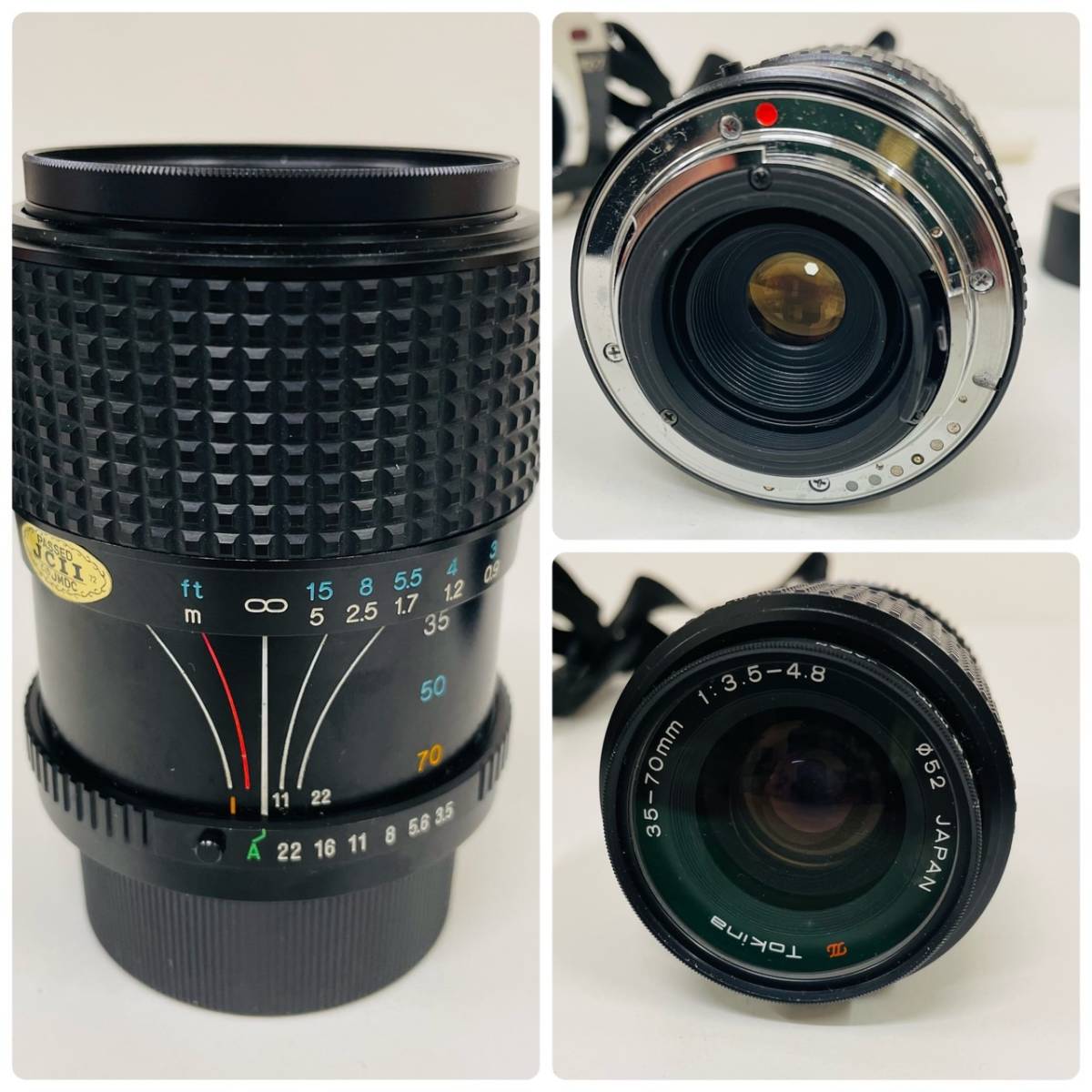 PENTAX MZ-3 MZ-7 SIGMA 28-80㎜ 1：3.5-5.6Ⅱ MACRO 100-300㎜ 1：4.5-6.7 DL ...