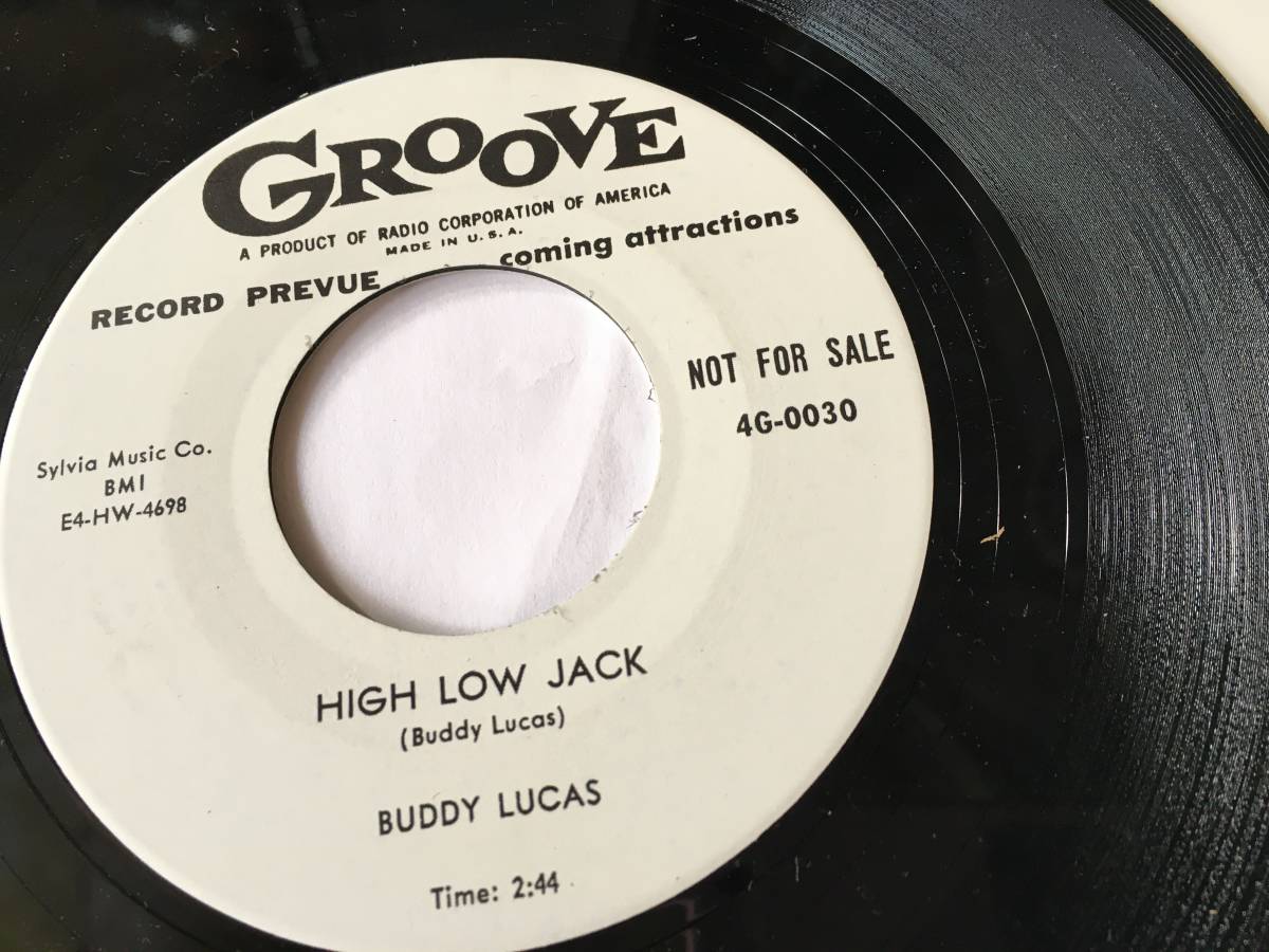 231211 Buddy Lucas - High Low Jack / No Dice/4G-0030/50's R&B/Jukebox ...