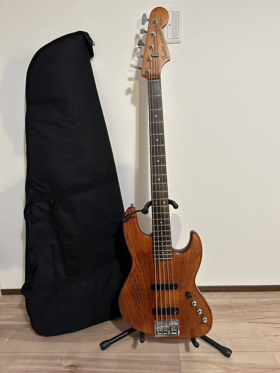 Fender Jazz Bass JBV-95 フェンダー ジャズベース 5弦 アクティブ フジゲン(フェンダー)｜売買されたオークション情報 ...