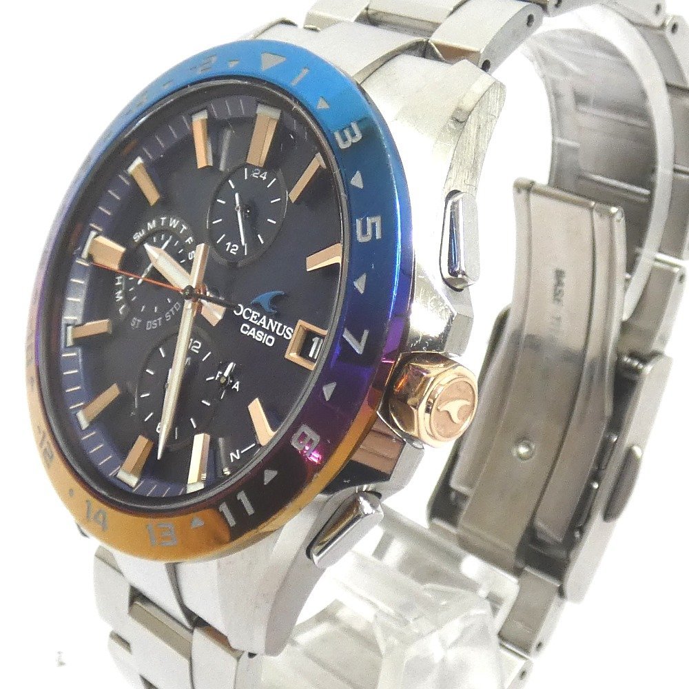 Dz366201 カシオ 腕時計 オシアナス OCEANUS Classic Line OCW-T3000C-2AJF アニバーサリーモデル ...