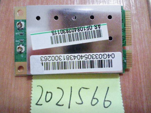 EeePC付属 MiniPCIExpress無線LAN AW-GE780 未確認 2021566(無線LAN)｜売買されたオークション情報 ...