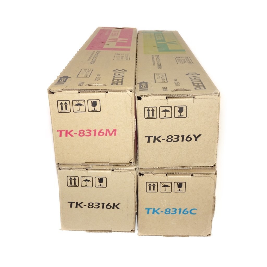 4色セット 純正 京セラ トナーキット TK-8316K/TK-8316Y/TK-8316M/TK-8316C TASKalfa 2550ci用 NO.4580(その他)｜売買された ...