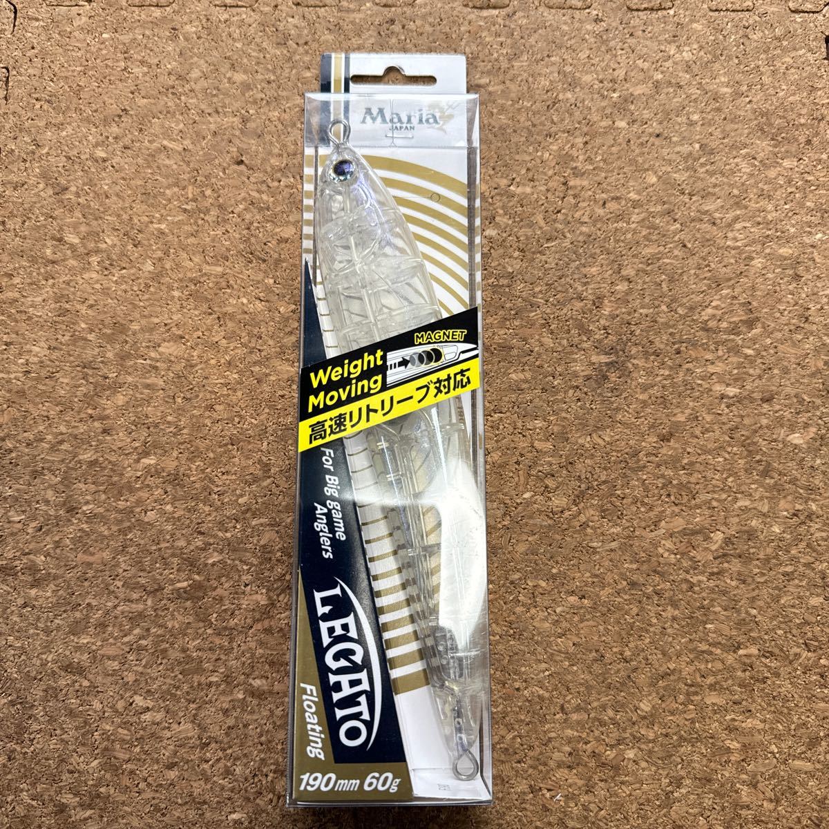 マリア Maria レガート LEGATO 190㎜ 玄海クリア ルアー 品 キャスティング ヒラマサ(トップウォーター)｜売買された ...