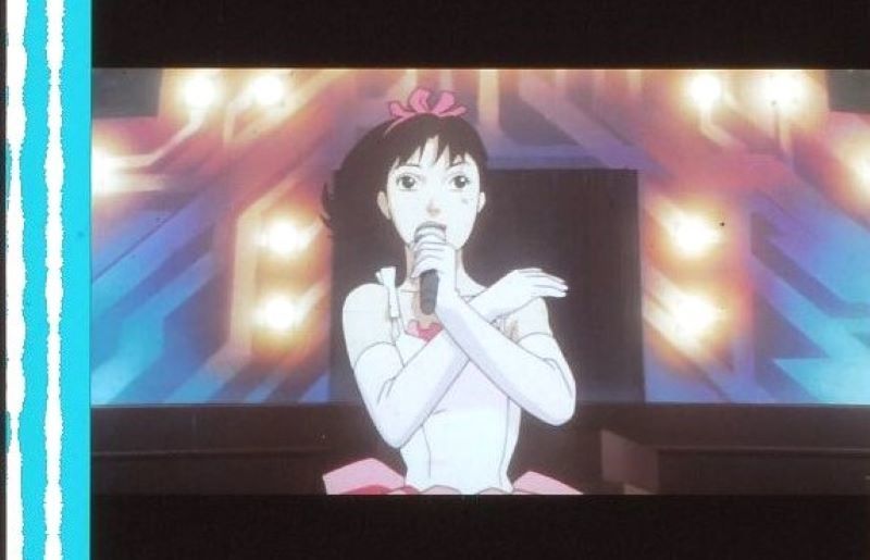 パーフェクトブルー 35mm映画フィルム 岩男潤子 霧越未麻 松本梨香 日高ルミ 今敏監督 ダブルバインド CHAM 連続5コマ ...