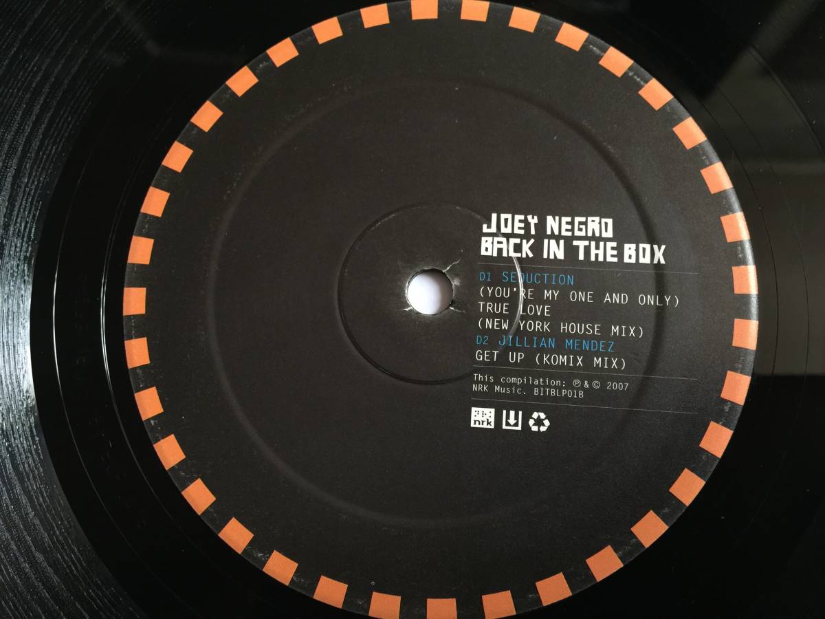 Joey Negro / Back In The Box LP02 2LP Qsjn3 Mood II Swing Fast Eddie Black Sheep Seduction ...