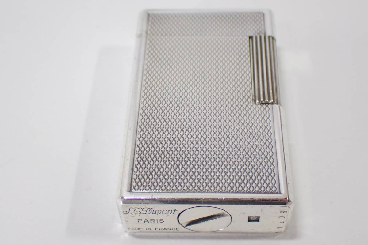 83543 S.T.Dupon デュポン ガスライター 着火未確認 火花OK シルバーカラー ビンテージ(デュポン)｜売買されたオークション ...
