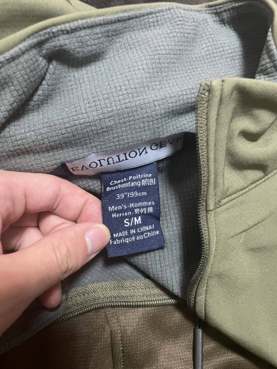 Evolution Gear Arcteryx LEAFタイプ Minotaur ハーフシェル ジャケット クロコダイル aor1 aor2 ...