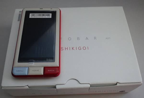 au INFOBAR A01 NISHIIGOI 品 SHX11SRA 保証書あり(シャープ)｜売買されたオークション情報、yahooの商品情報をアーカイブ公開 - オークファン（aucfan ...