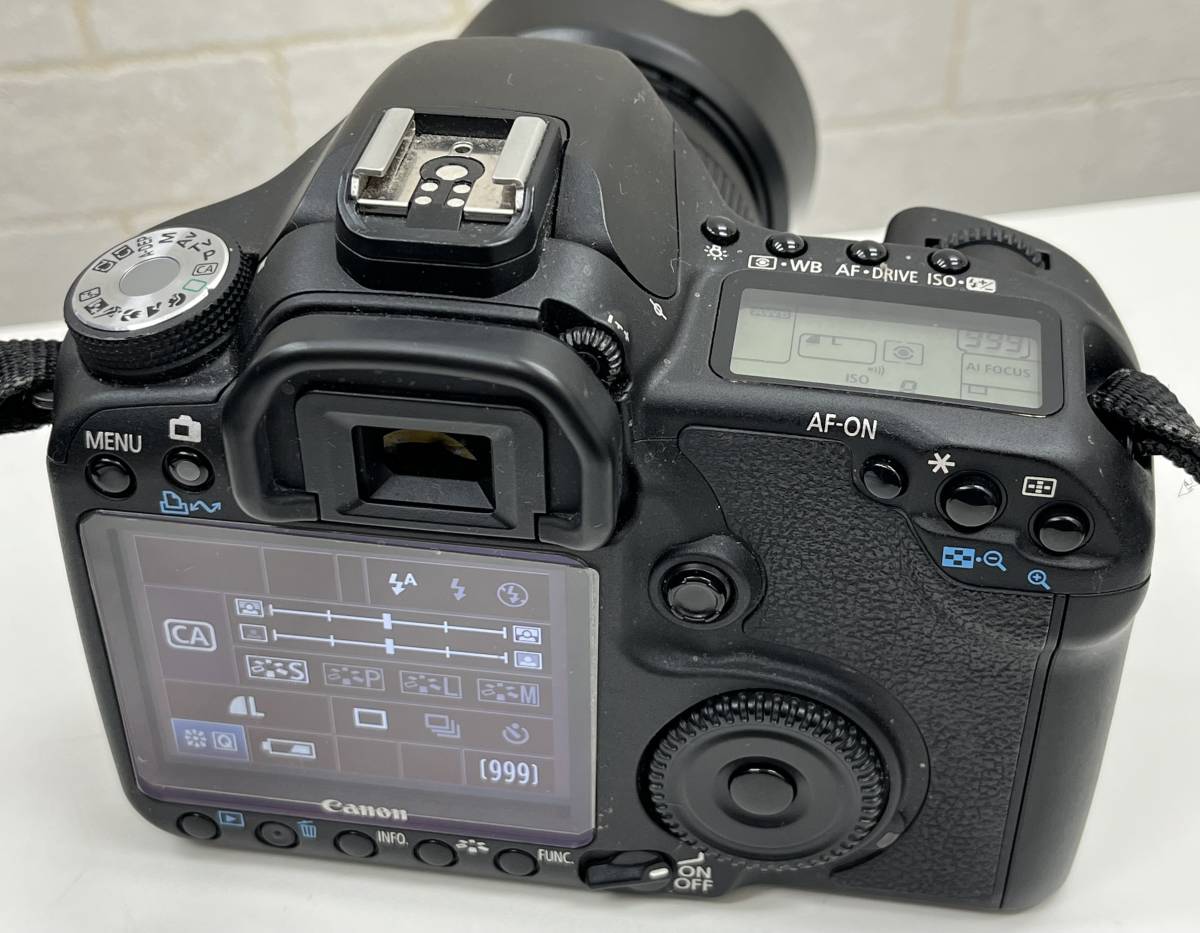 稼働 Canon キャノン DS126211 EOS50D 一眼レフ カメラボディ 本体 黒 / カメラレンズ CANON EF-S 18 ...