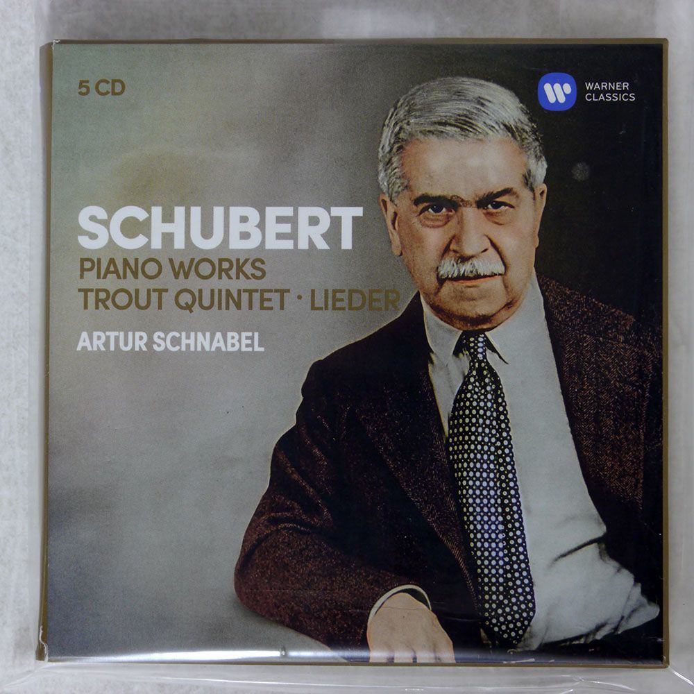 ARTUR SCHNABEL/SCHUBERT:PIANO WORKS TROUT QUINTET LIEDER/WARNER ...