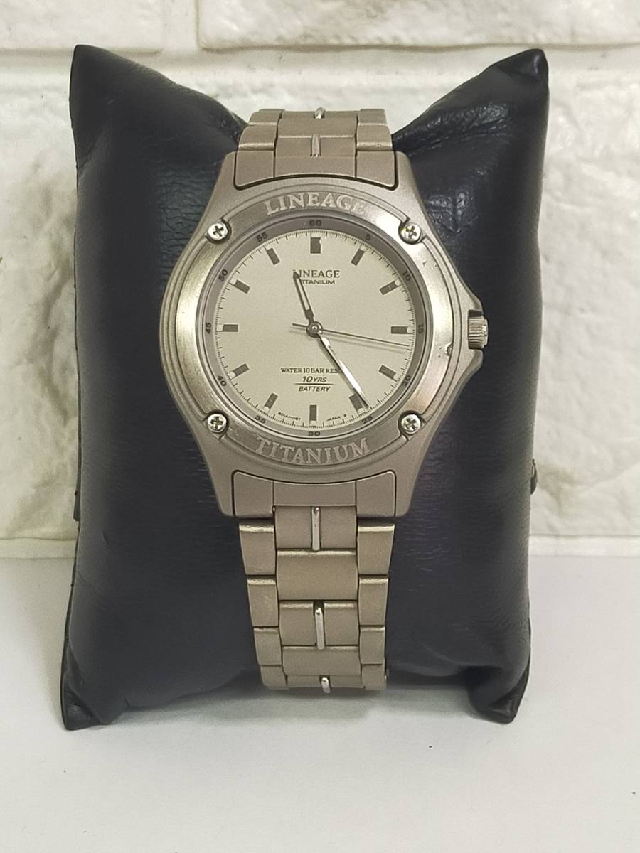 CASIO カシオ LINEAGE LIS-004 チタニウム リニエージ A16(セイコー)｜売買されたオークション情報、yahooの商品 ...