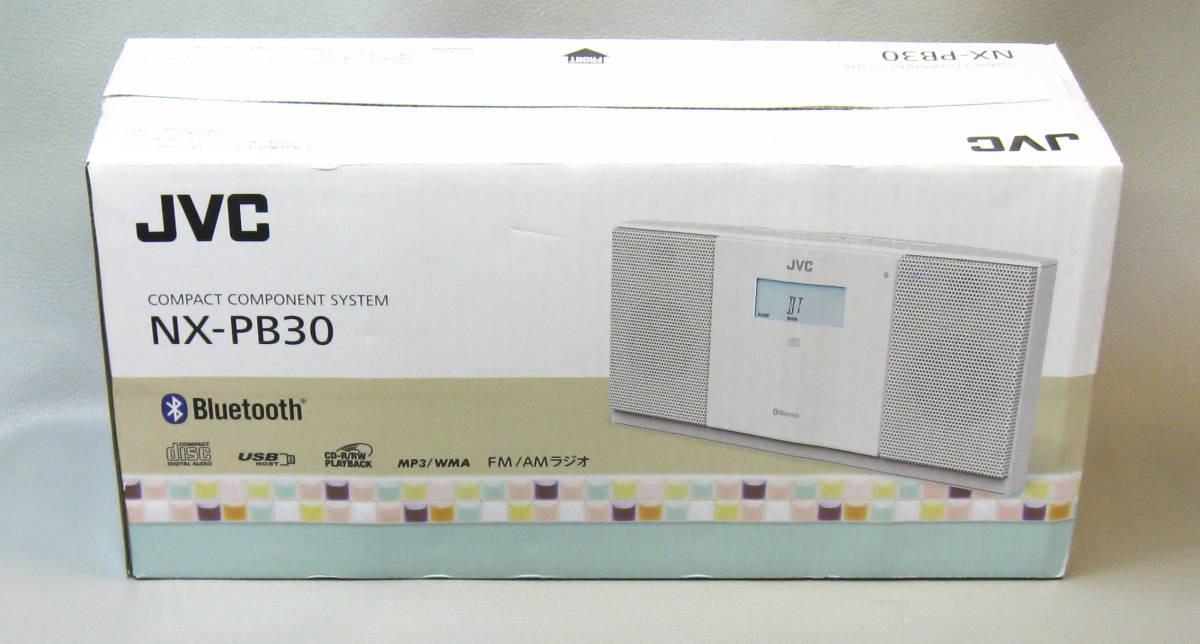 JVCケンウッド コンパクトコンポーネントシステムNX-PB30-W ホワイト(システムコンポ)｜売買されたオークション情報、yahooの商品 ...