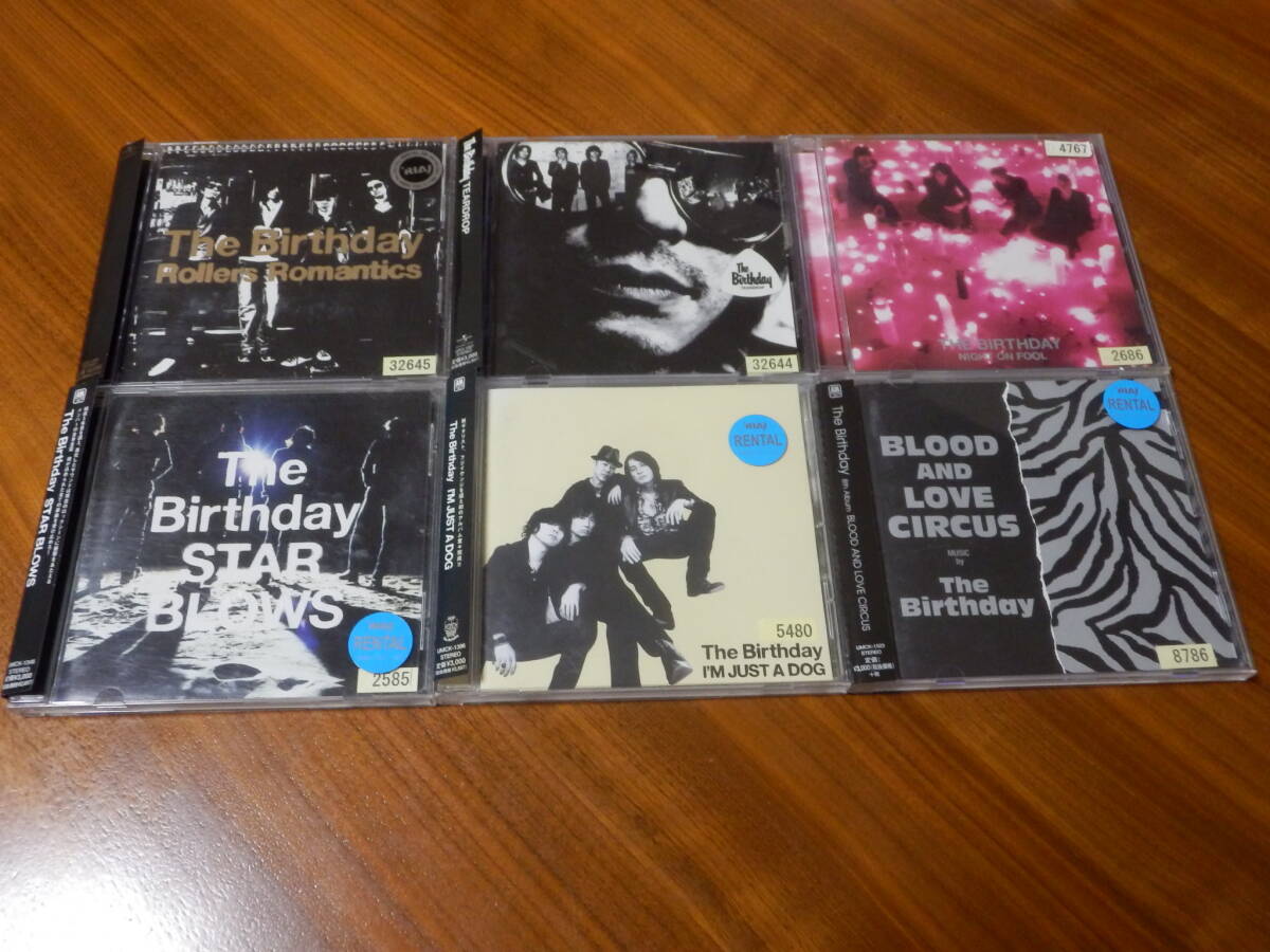 The Birthday CD6枚セット チバユウスケ ROSSO Thee michelle gun elephant BLOOD LOVE ...