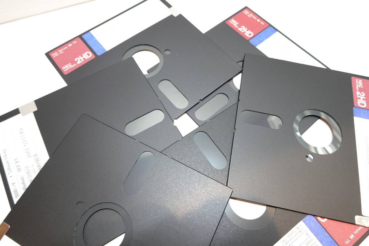 pc-9800 NEC 2HD mini floppy ver3.1 PS98-1116-51 12枚 フロッピー 5インチ Software ...