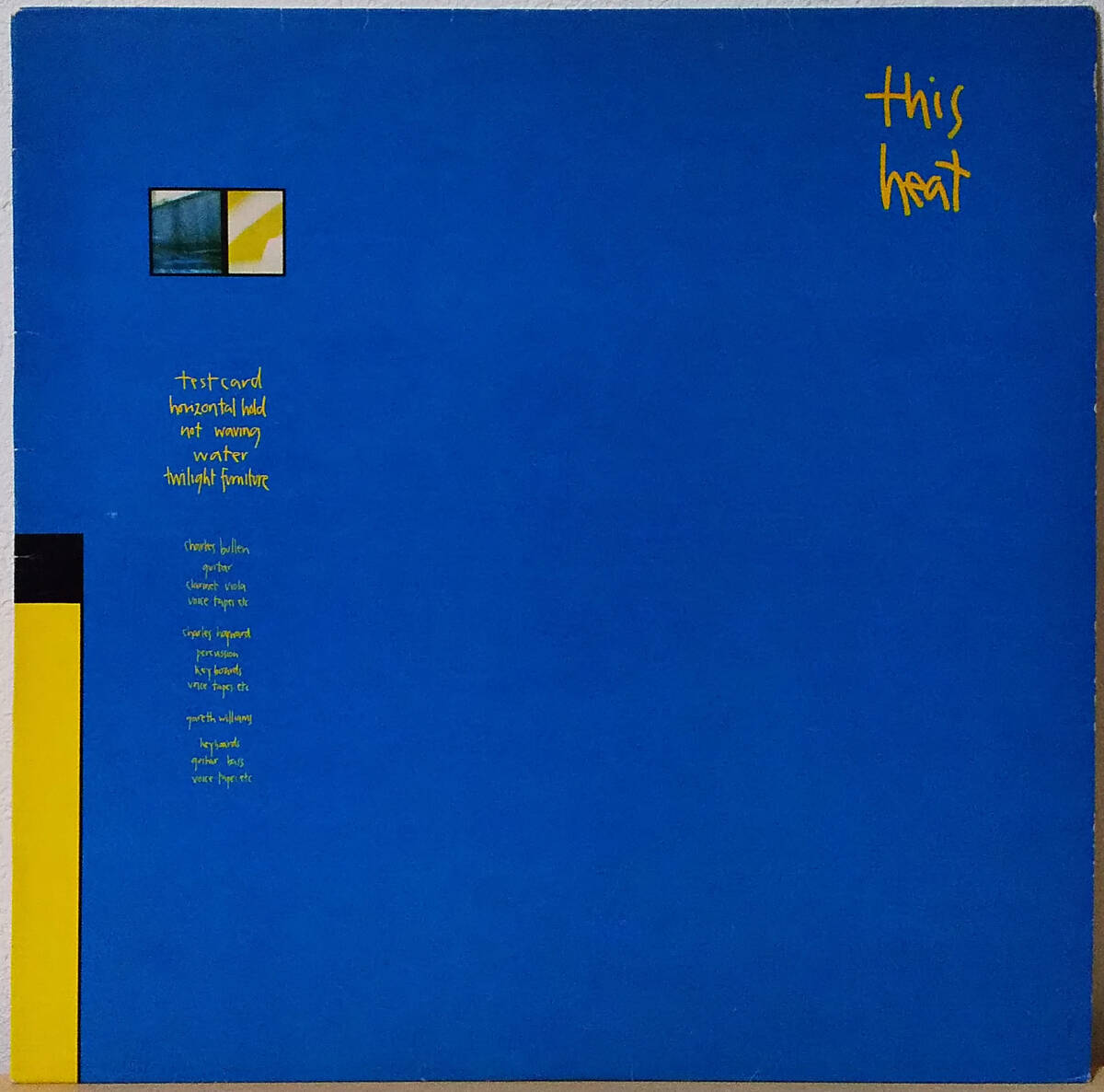 This Heat - This Heat UK.Ori LP Piano - THIS-1 1979年 ディス ヒート Charles ...