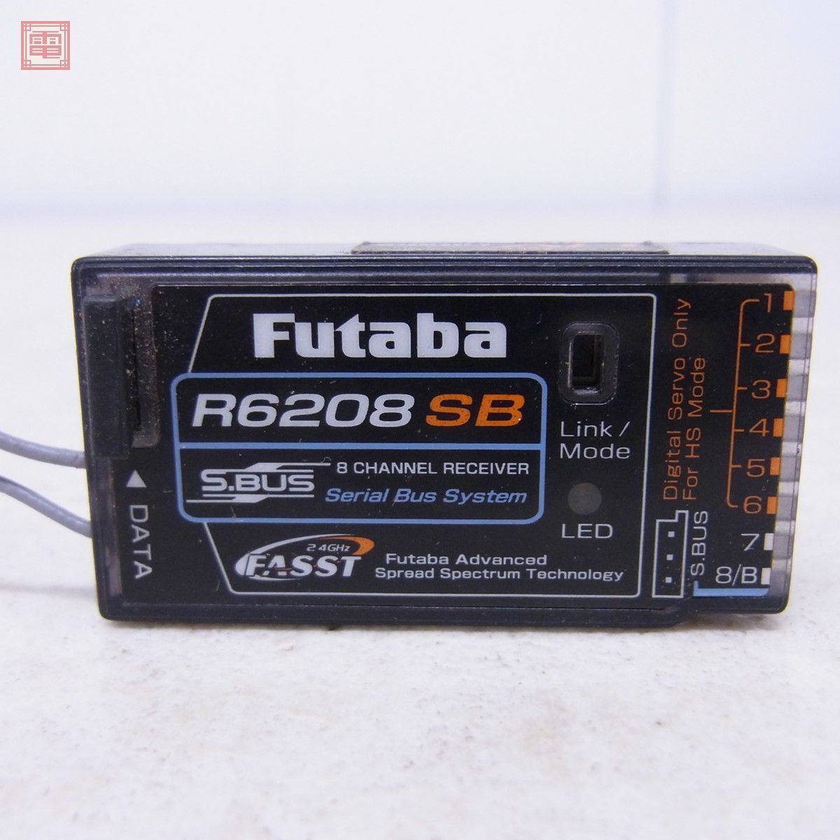フタバ R6208SB 8ch 受信機 2.4GHz FASST 動作未確認 ジャンク Futaba ラジコン RCパーツ PP(受信機 ...