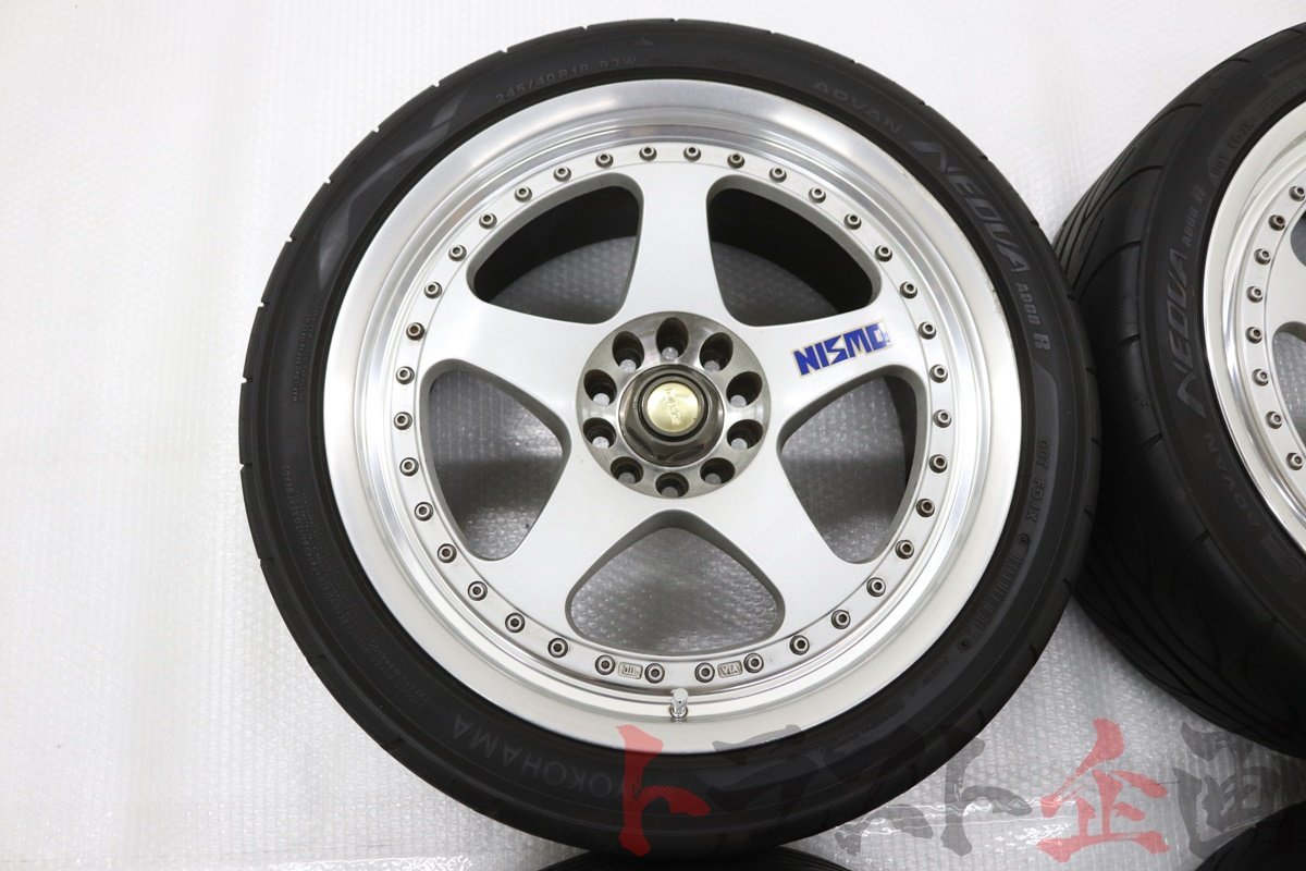 1200204001 ニスモ RAYS LMGT1 シルバー 18x9.0 24 PCD114.3 トラスト企画 U(ラジアルタイヤ)｜売買さ ...