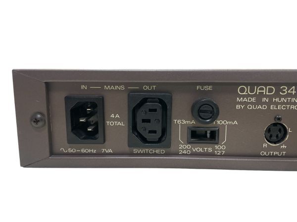 クォード QUAD 34 プリアンプ コントロールユニット オーディオ(オーディオ機器)｜売買されたオークション情報、yahooの商品情報をアーカイブ公開 - オークファン（aucfan.com）