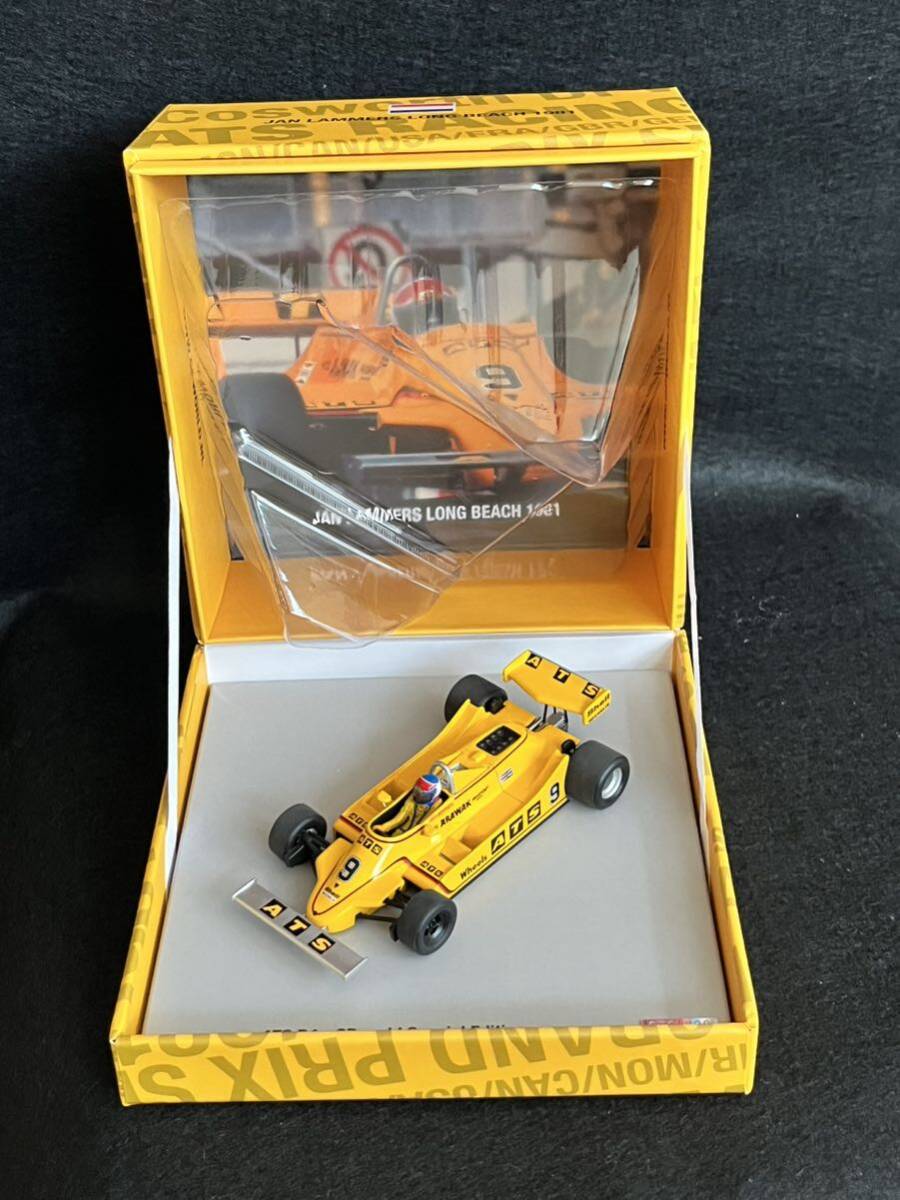 Spark 1/43 GP World特注 ATS D4 #9 J.Lammers 1981 Long Beach GP GPWS1981 ...