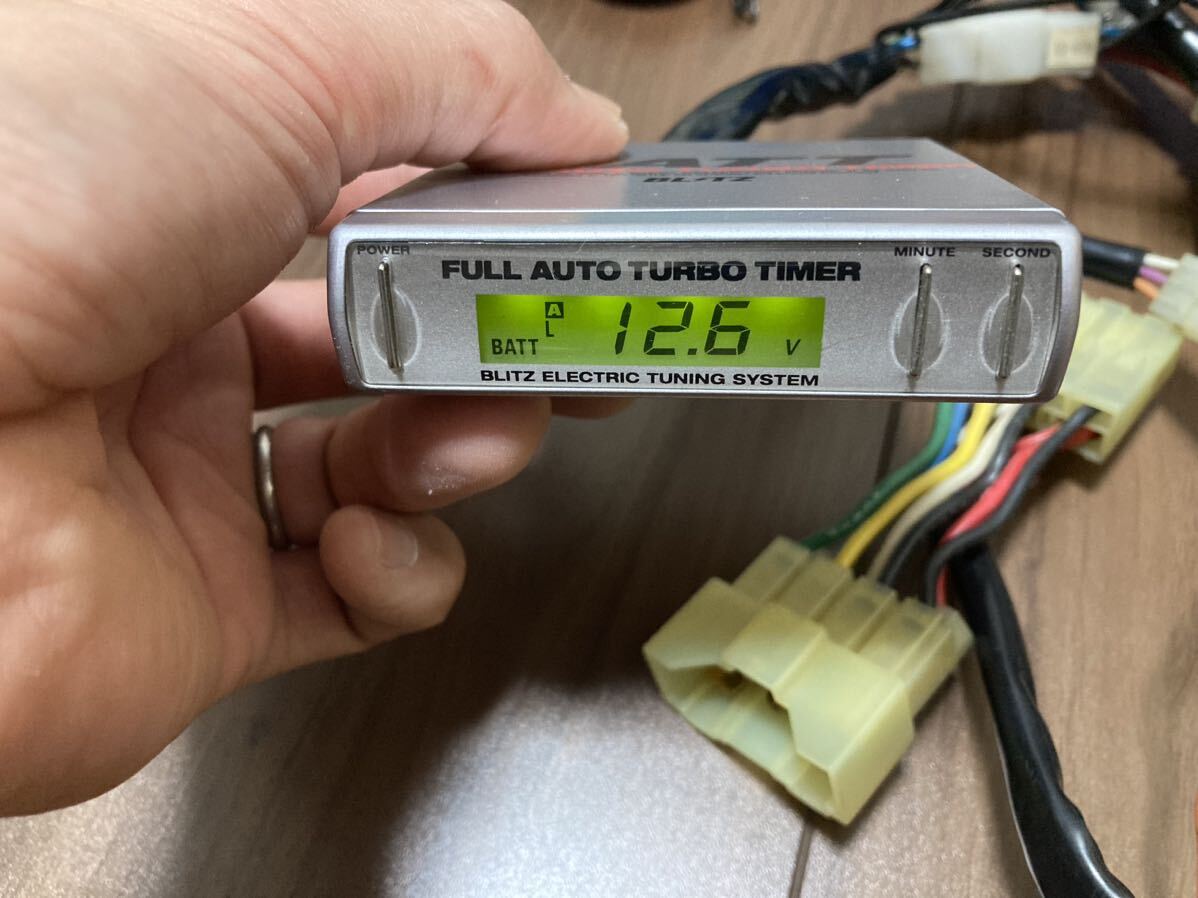 BLITZ ブリッツ フルオートターボタイマー FATT FULL AUTO TURBO TIMER ターボ スズキ用ハーネス付 ジムニー ...