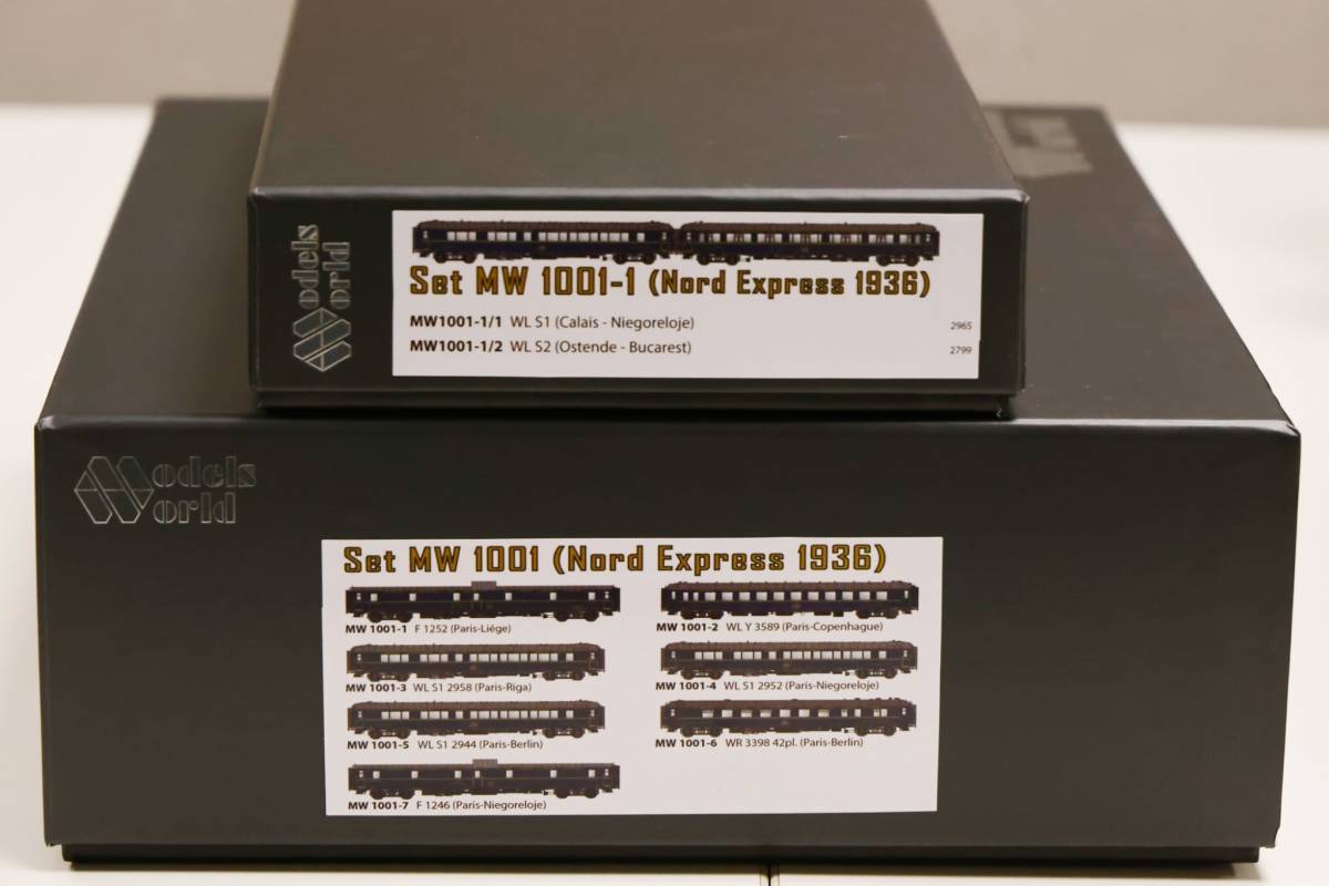 Ls Models 1001＋1001‐1 CIWL 9両全室室内灯付き／全世界250セット限定版 Nord Express 1936 超激 ...