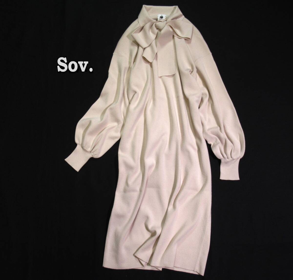 ソヴ ダブルスタンダードクロージング sov. ボウタイ ニットワンピース 36(女性用)｜売買されたオークション情報、yahooの商品情報をアーカイブ公開 - オークファン（aucfan.com）