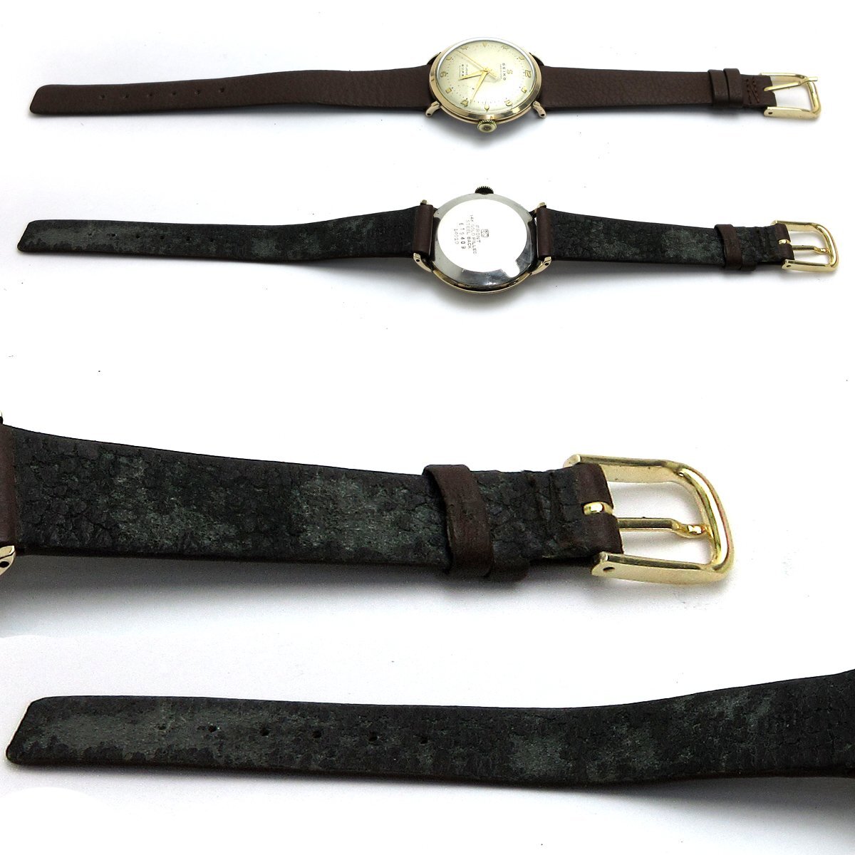 1円 セイコー マーベル ニヴァフレックス メンズ K14張り 17石 1960年代 手巻き 14010 時計 SEIKO Marvel Super アンティーク(セイコー)｜売買された ...