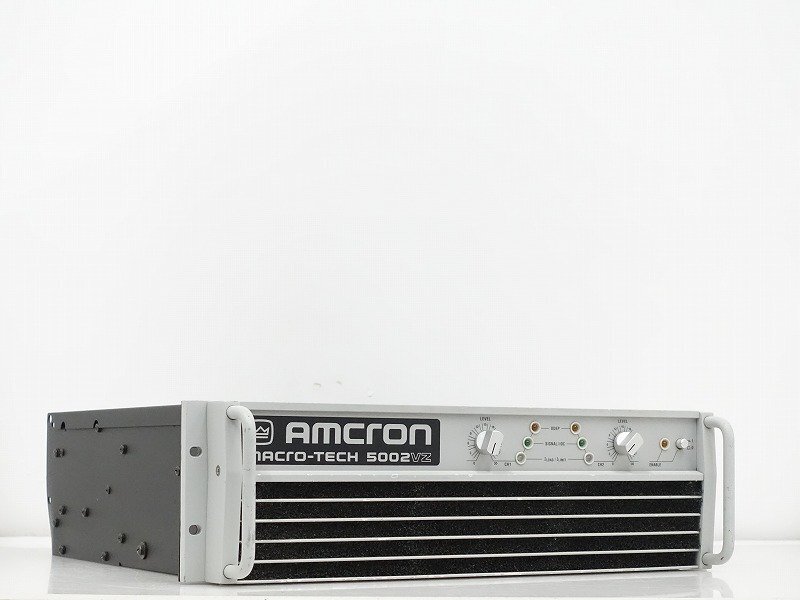 AMCRON MACRO-TECH 5002VZ パワーアンプ MA-5002VZ アムクロン 010823004J(クラウン)｜売買された ...
